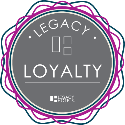BOOK WITH US. STAY WITH US. EARN REWARDS – Legacy Hotels & Resorts